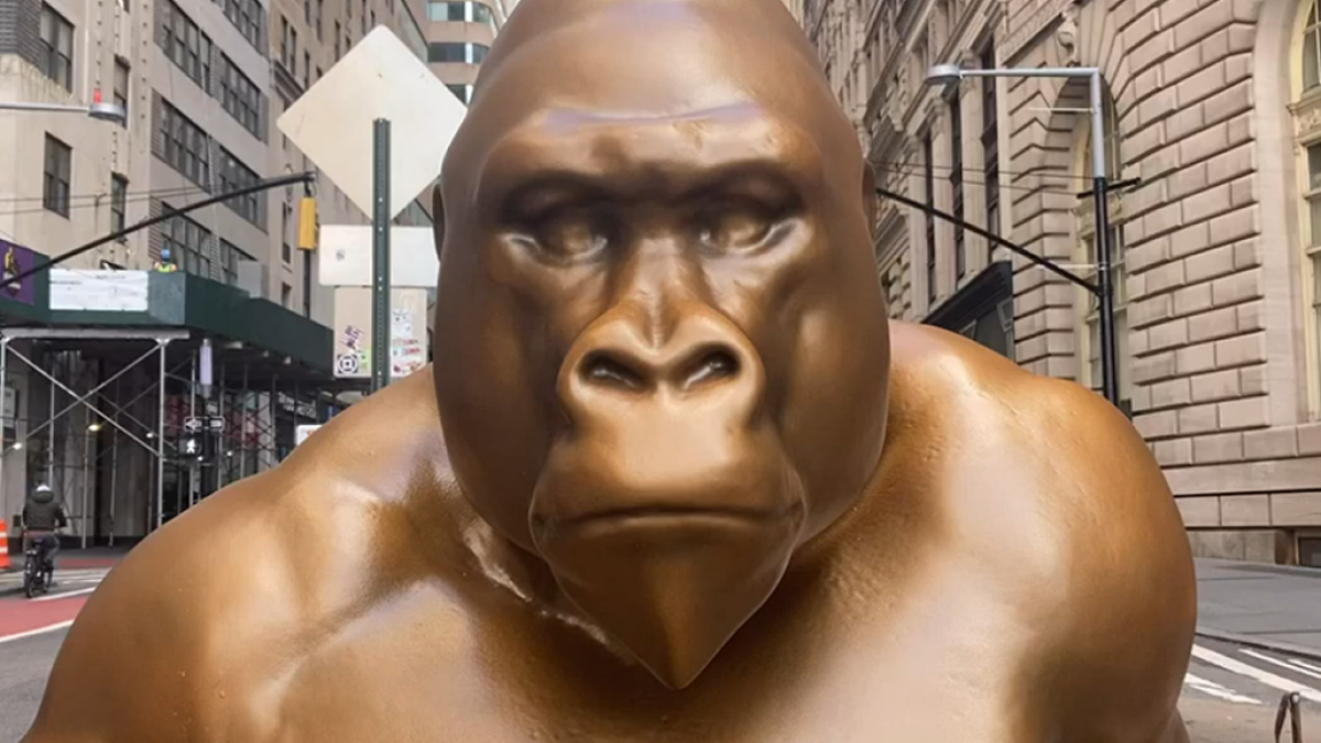 Harambe Statue vs. Charging Bull: A Wall Street Showdown Reddit Can’t ...
