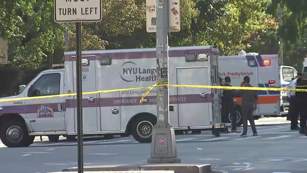 Officer Shoots at Knife-Wielding Man on Busy Manhattan Street Corner ...