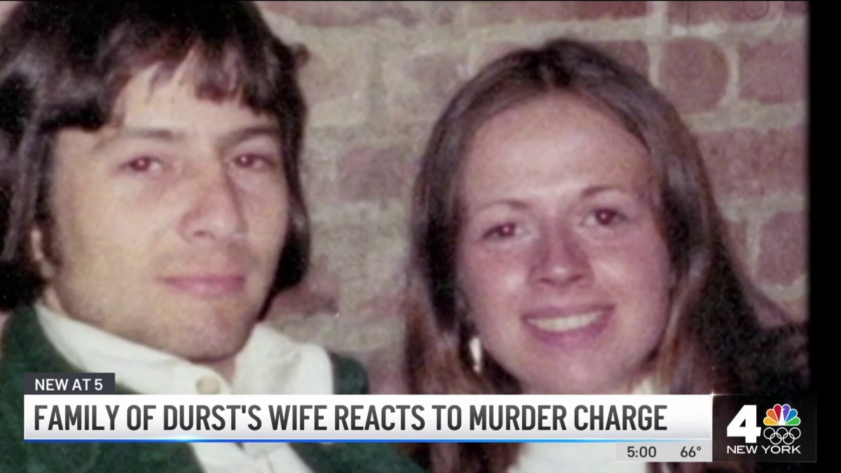 Family of Durst’s Wife Reacts to Murder Charge – NBC New York