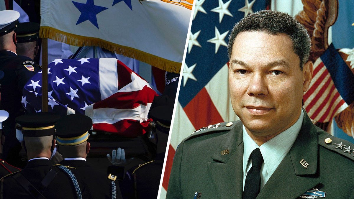 Biden, Former Presidents Pay Tribute to Colin Powell at DC Funeral ...
