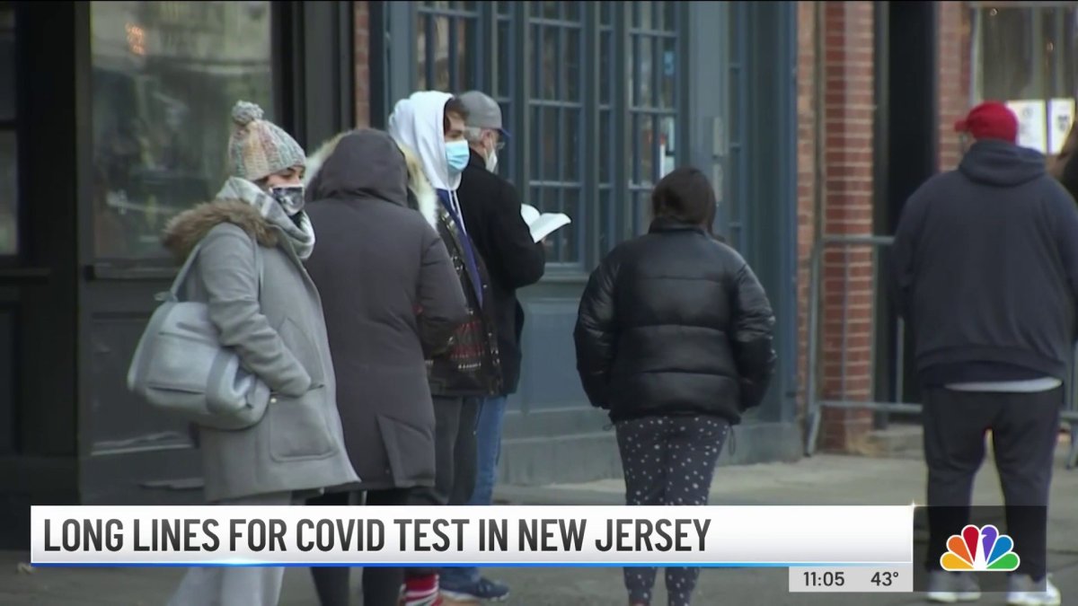 Long Lines for COVID Tests Persist in New Jersey – NBC New York