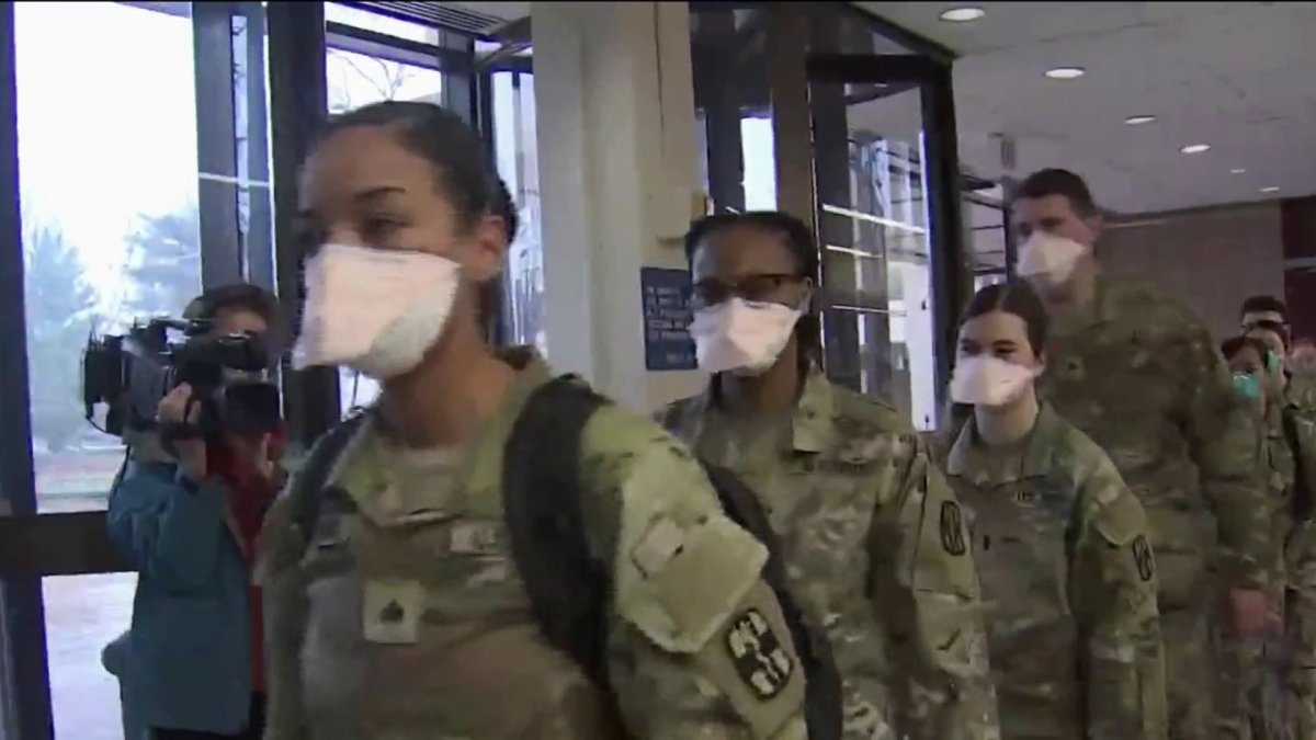 Military Medical Team Arrives in NJ to Assist COVID Frontline Workers ...
