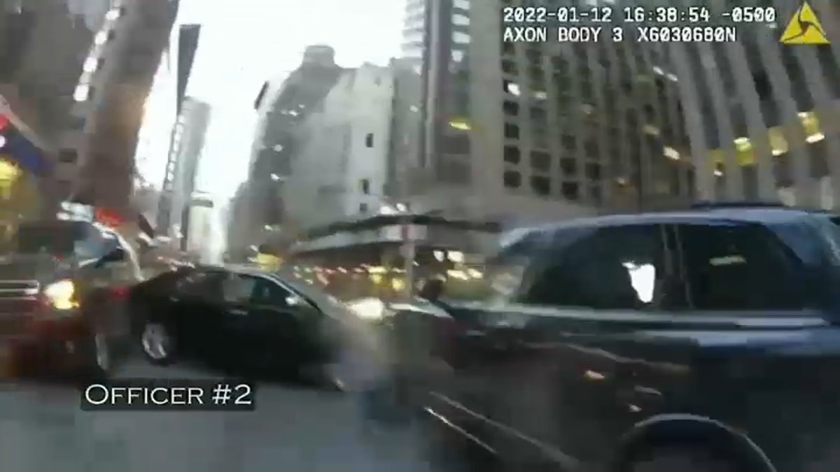 Midtown Carjacking Nypd Bodycam Footage Released Nbc New York