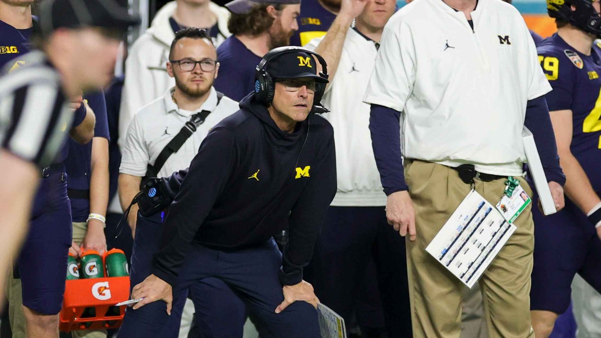 Report: Jim Harbaugh Discussing Contract Extension With Michigan – NBC New York