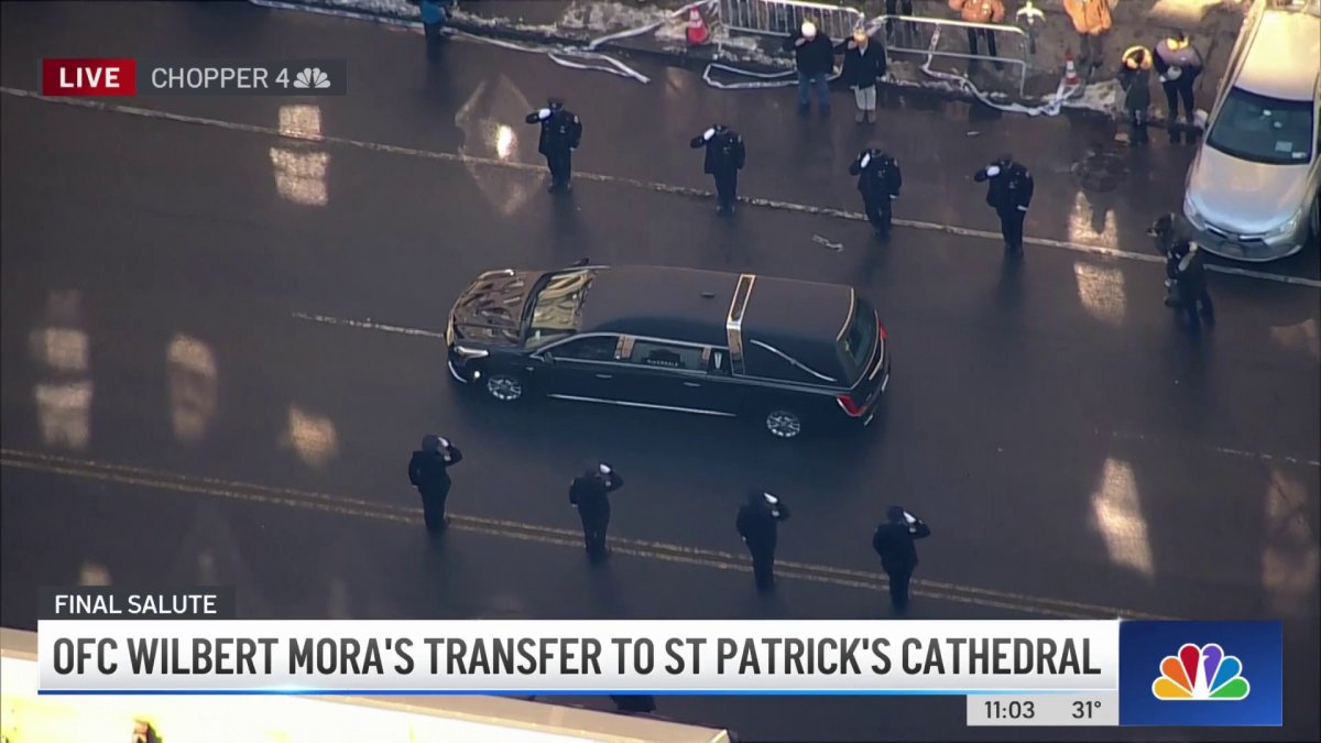 Final Salute to Officer Wilbert Mora – NBC New York
