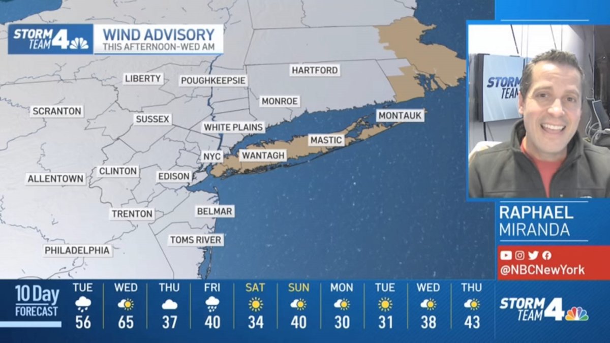 Latest Forecast From Storm Team 4 – NBC New York