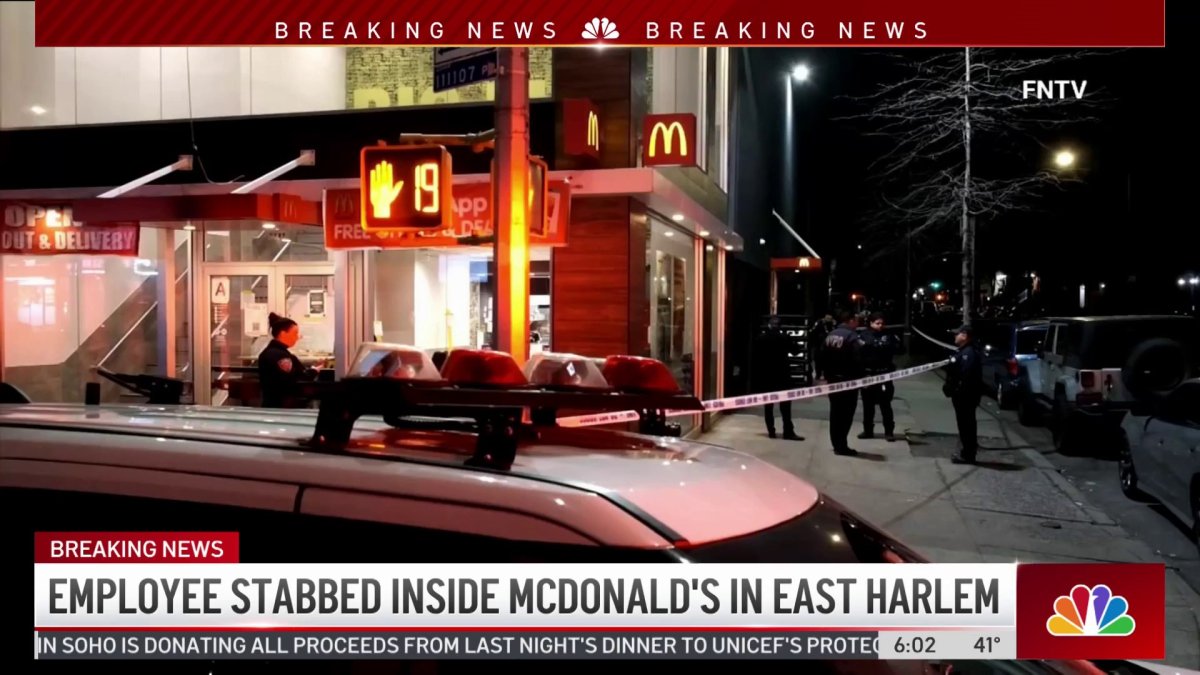 McDonald’s Employee Critically Wounded in Manhattan Stabbing – NBC New York
