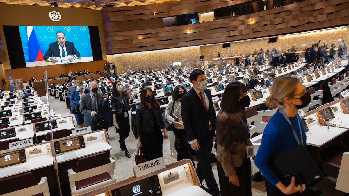 Diplomats Walk Out of UN Meetings During Russian Ambassador’s Speech ...