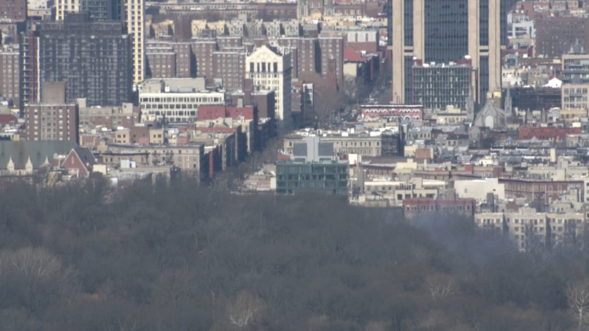 Smoke Seen From Fire in Central Park – NBC New York