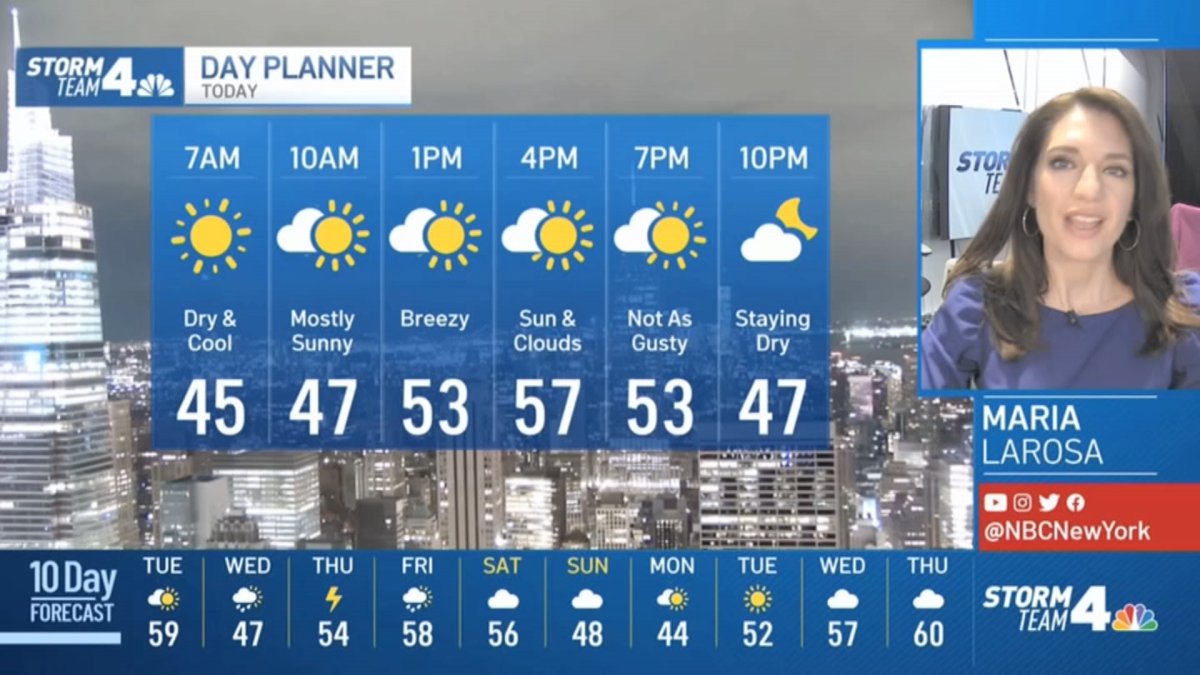 Latest Forecast From Storm Team 4 – NBC New York