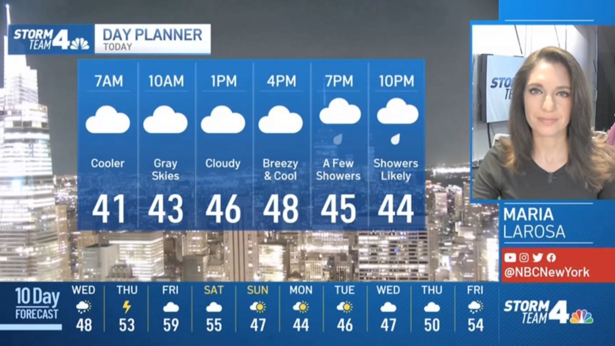 Latest Forecast From Storm Team 4 – NBC New York