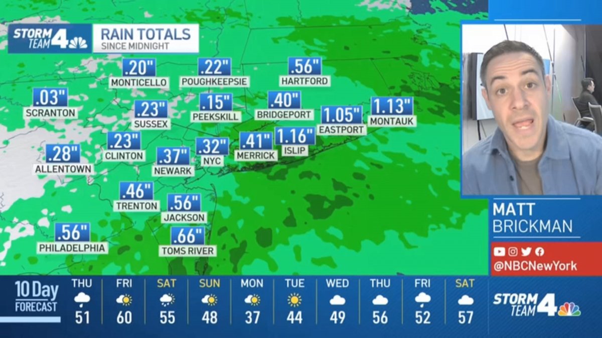 Latest Forecast From Storm Team 4 – NBC New York