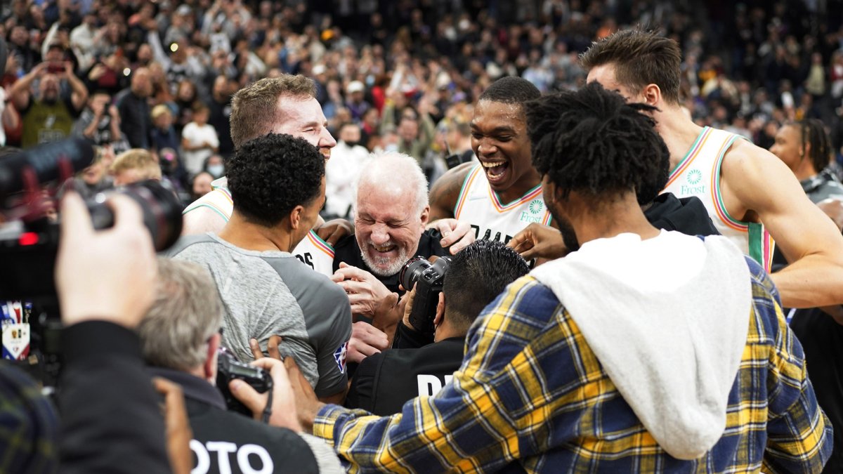 NBA Community Congratulates Spurs’ Gregg Popovich on Record 1,336th Win ...