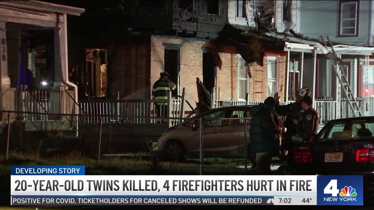 Twin Brothers Die in Fast-Moving NJ House Fire – NBC New York