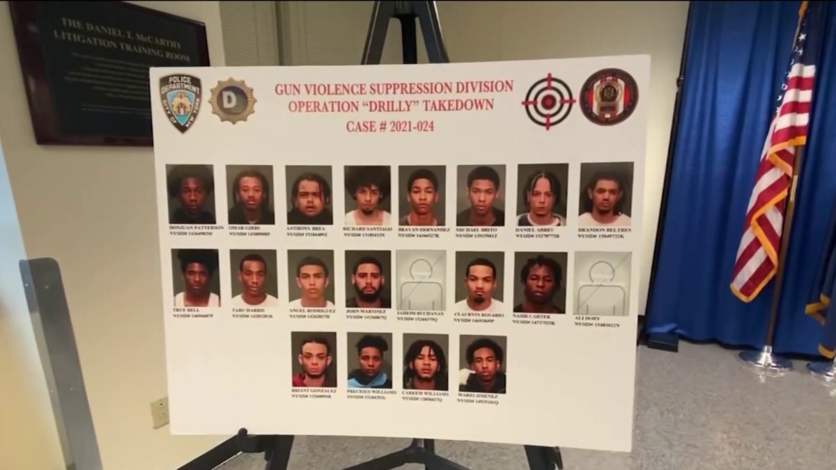 20 Alleged Bloods Members Arrested in NYC Bust – NBC New York