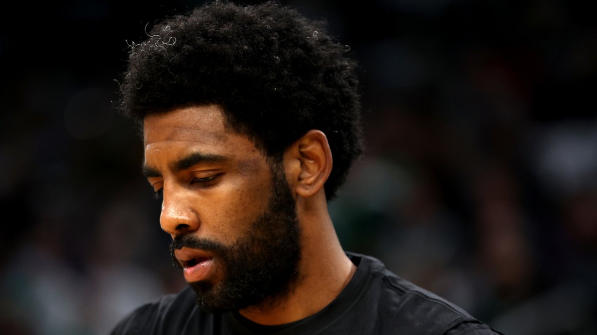 NBA Playoffs 2022: Nets’ Kyrie Irving Gives Middle Finger to Celtics ...