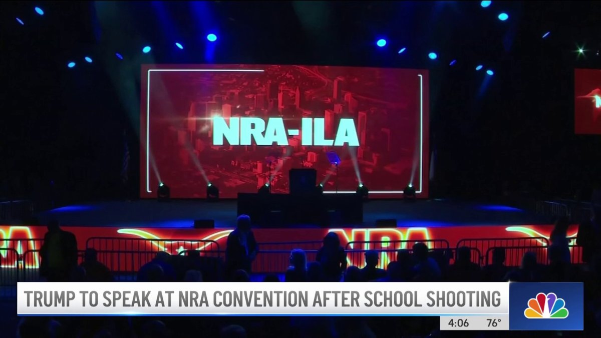 Former President Trump to Speak at NRA Convention – NBC New York