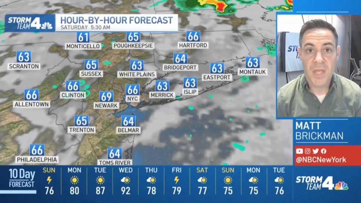 Latest Forecast From Storm Team 4 – NBC New York
