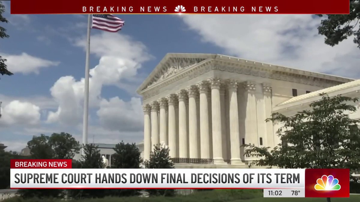 SCOTUS Hands Down Final Decisions of Its Term – NBC New York