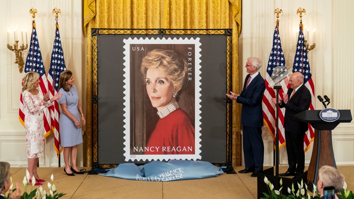 See the New Nancy Reagan Stamp – NBC New York