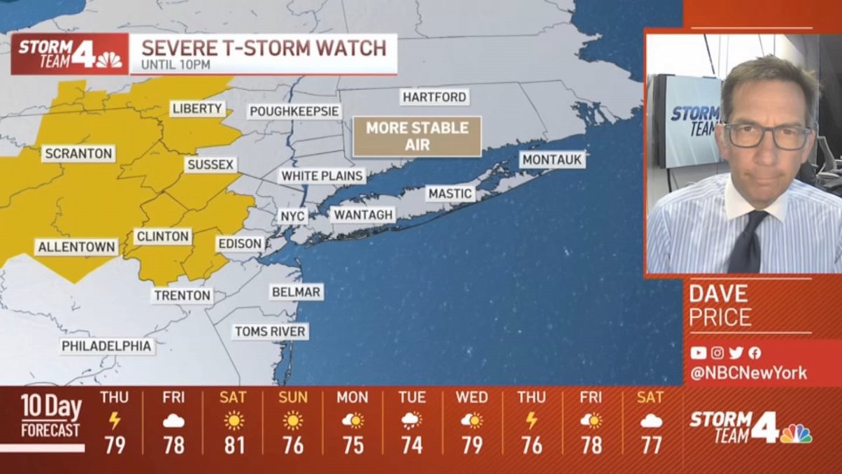 Latest Forecast From Storm Team 4 – NBC New York