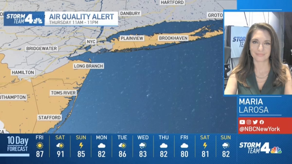 Latest Forecast From Storm Team 4 – NBC New York