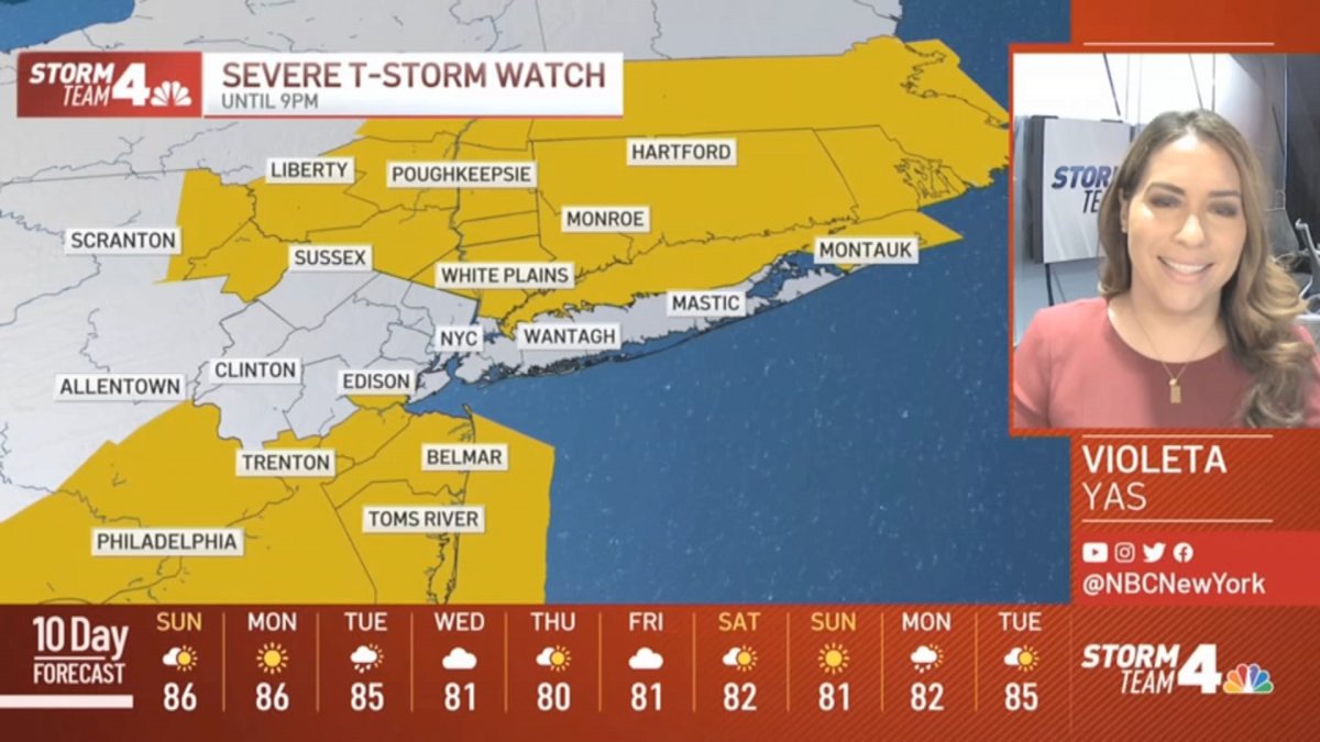 Latest Forecast From Storm Team 4 – NBC New York