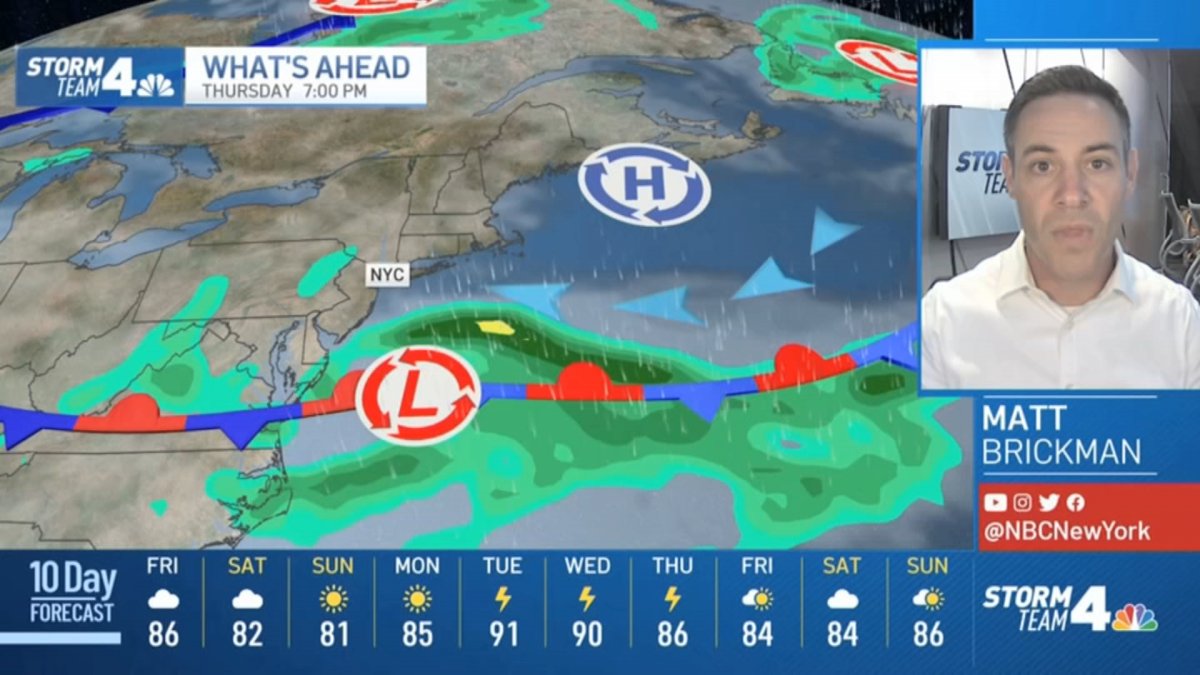 Latest Forecast From Storm Team 4 – NBC New York