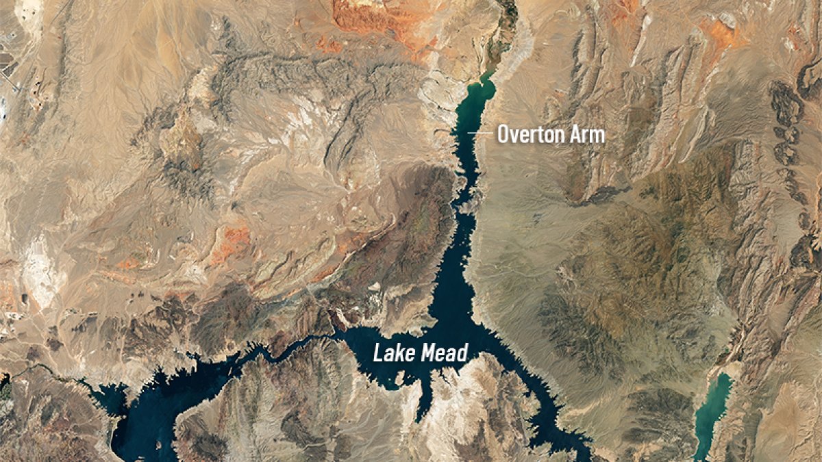 See Shocking Satellite Images of Lake Mead’s Water Loss – NBC New York