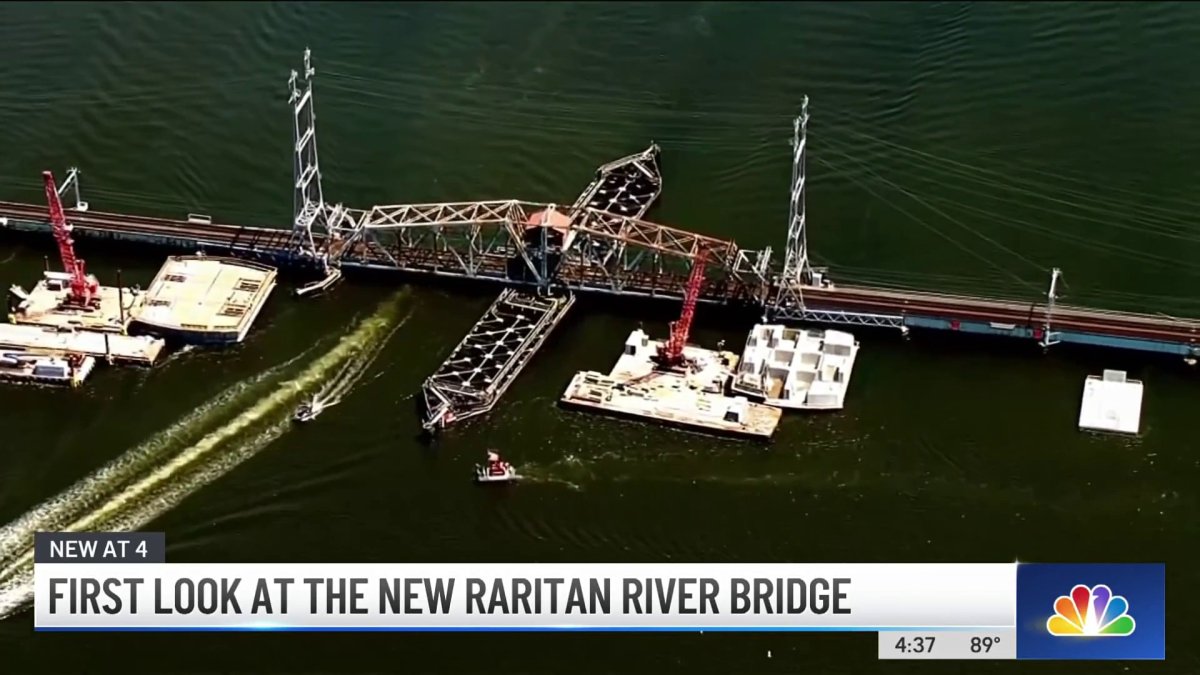 First Look At The New Raritan River Bridge – NBC New York