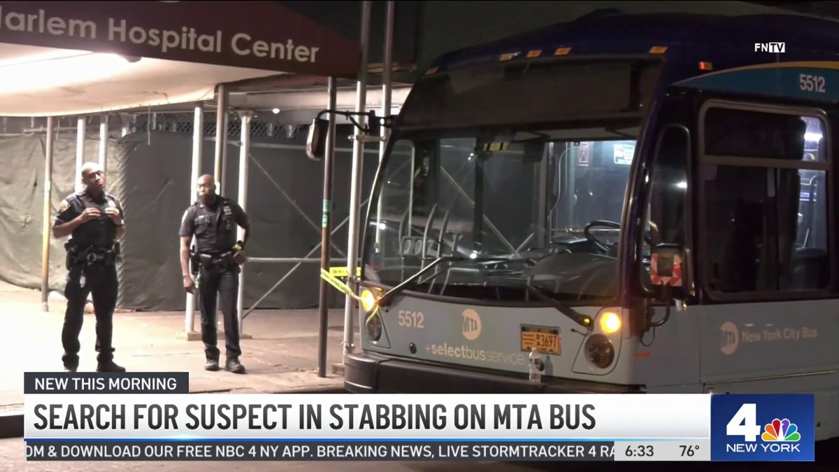 Rider Stabbed on MTA Bus in Manhattan – NBC New York