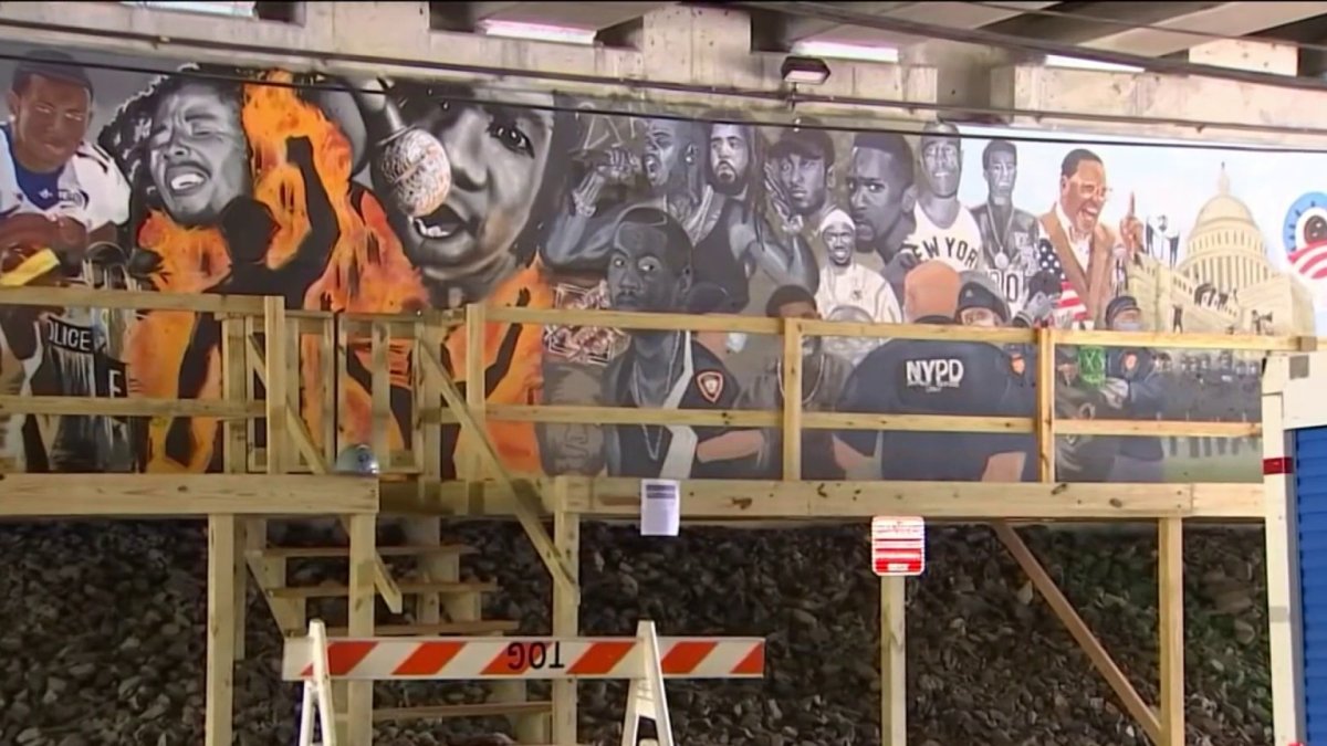 Black Lives Matter Mural Sparks Controversy – NBC New York