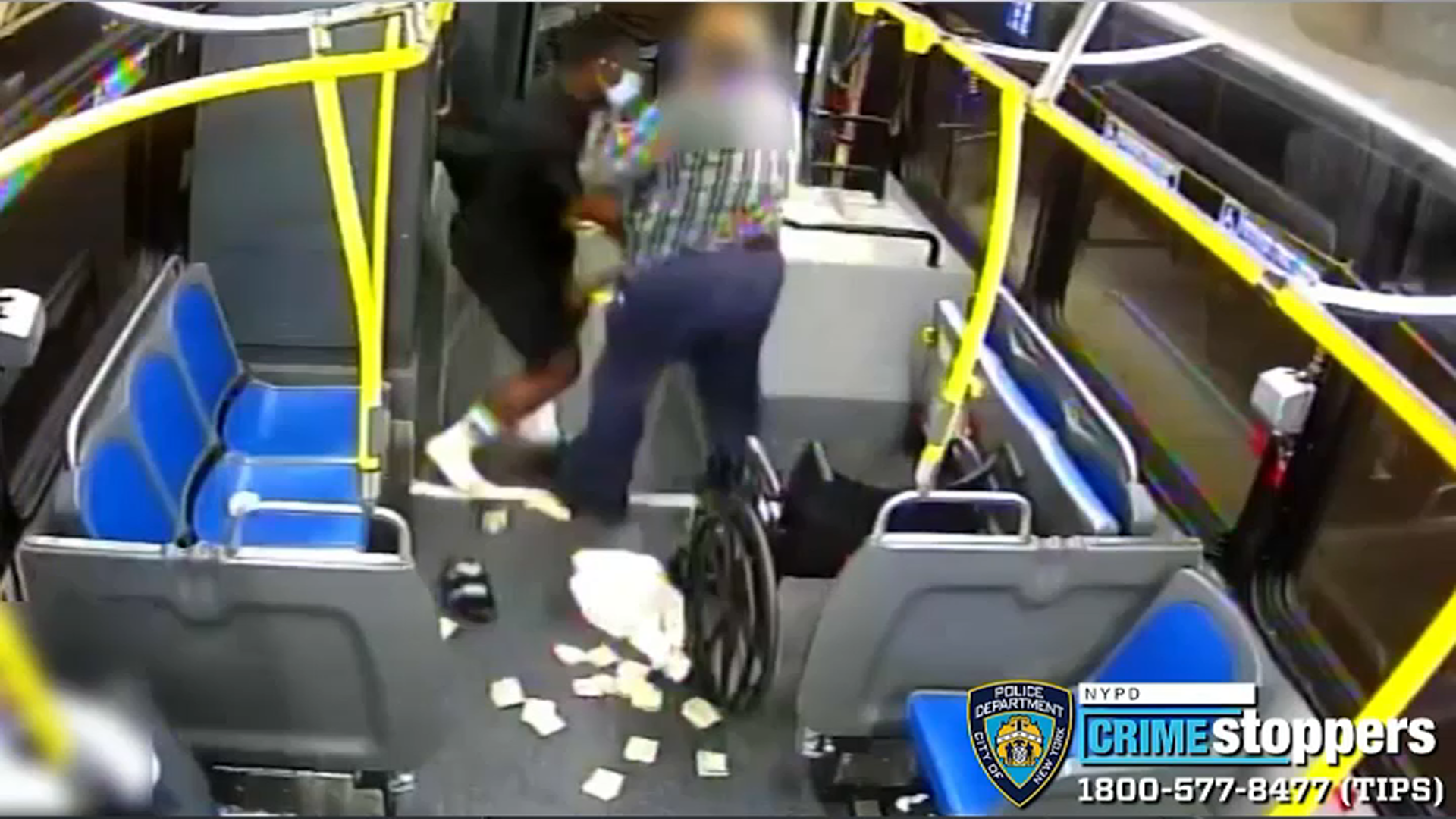 Suspect Swipes Cash From Man in Wheelchair on NYC Bus Ride – NBC New York