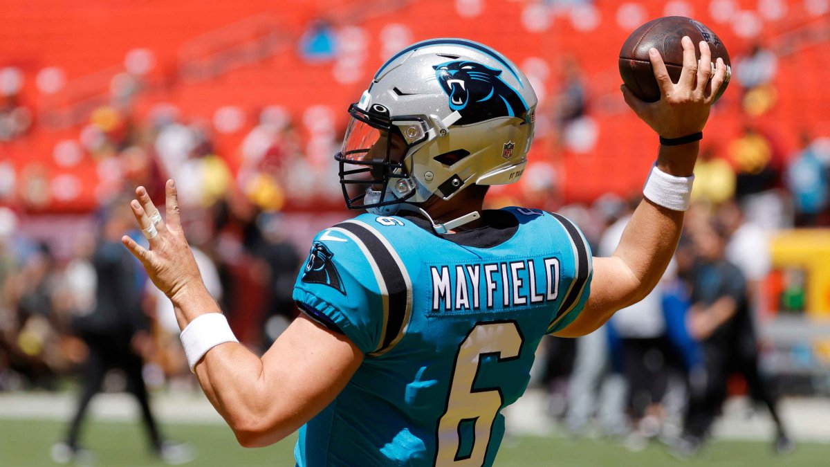 Panthers Name Baker Mayfield Week 1 Starter Vs. Browns – NBC New York
