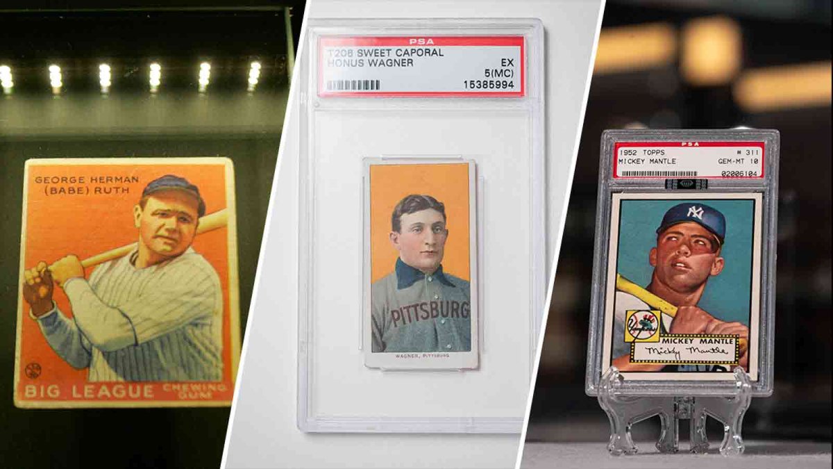 Here are the most expensive baseball cards of all time – NBC New York