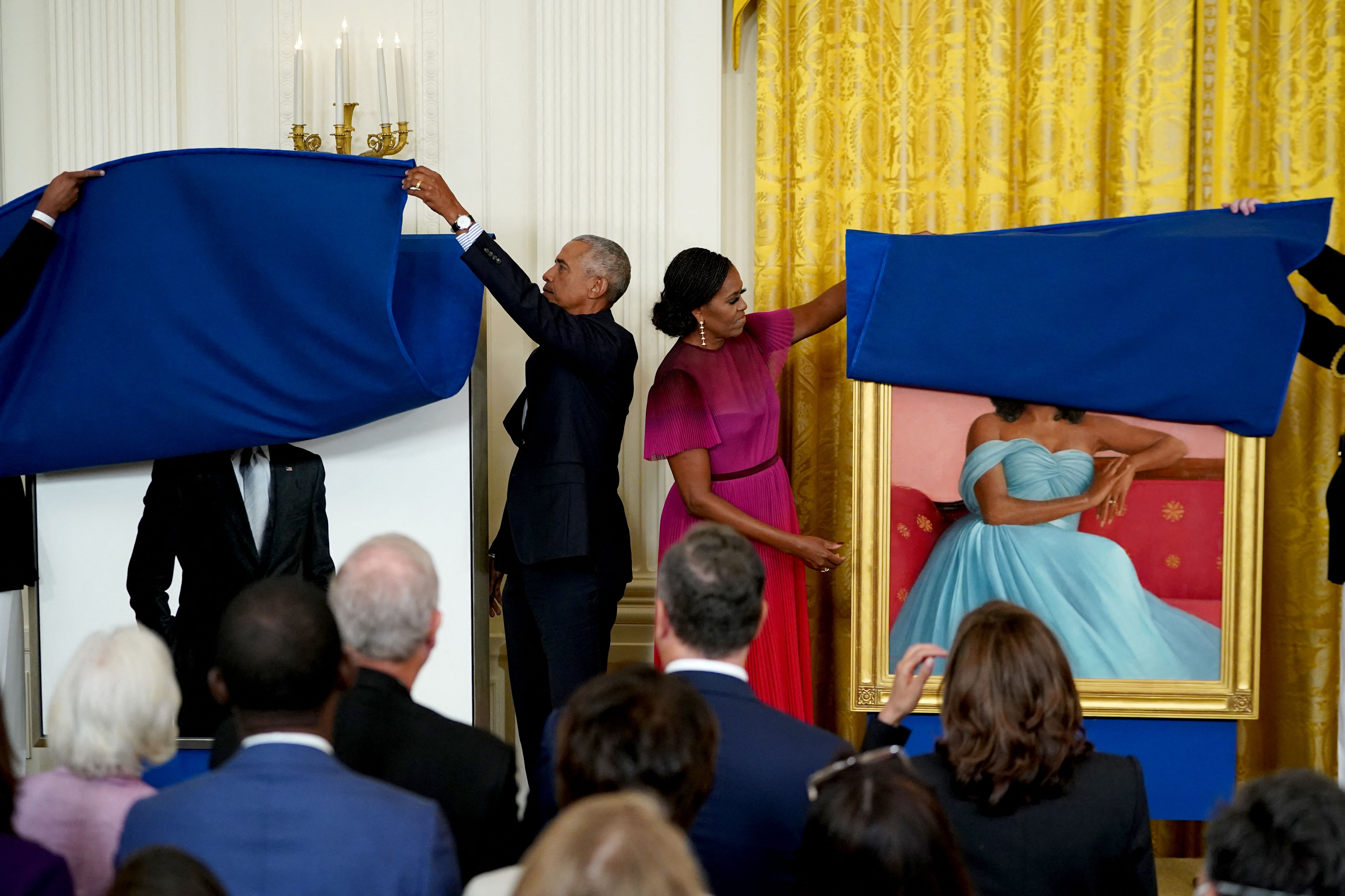 White House Unveils Obamas’ Official Portraits – NBC New York