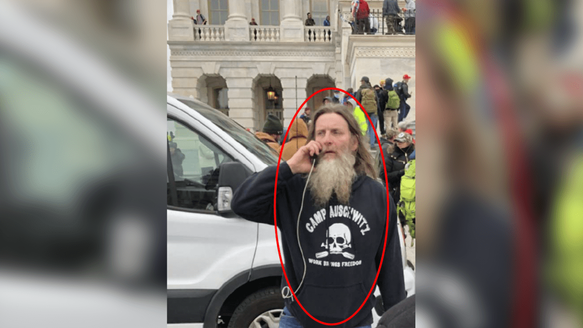 Jan. 6 Rioter Who Wore ‘Camp Auschwitz’ Sweatshirt Gets Jail Term – NBC ...