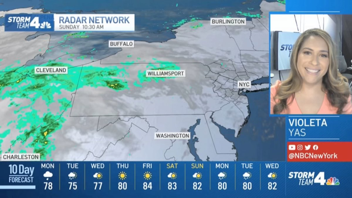 Latest Forecast From Storm Team 4 – NBC New York