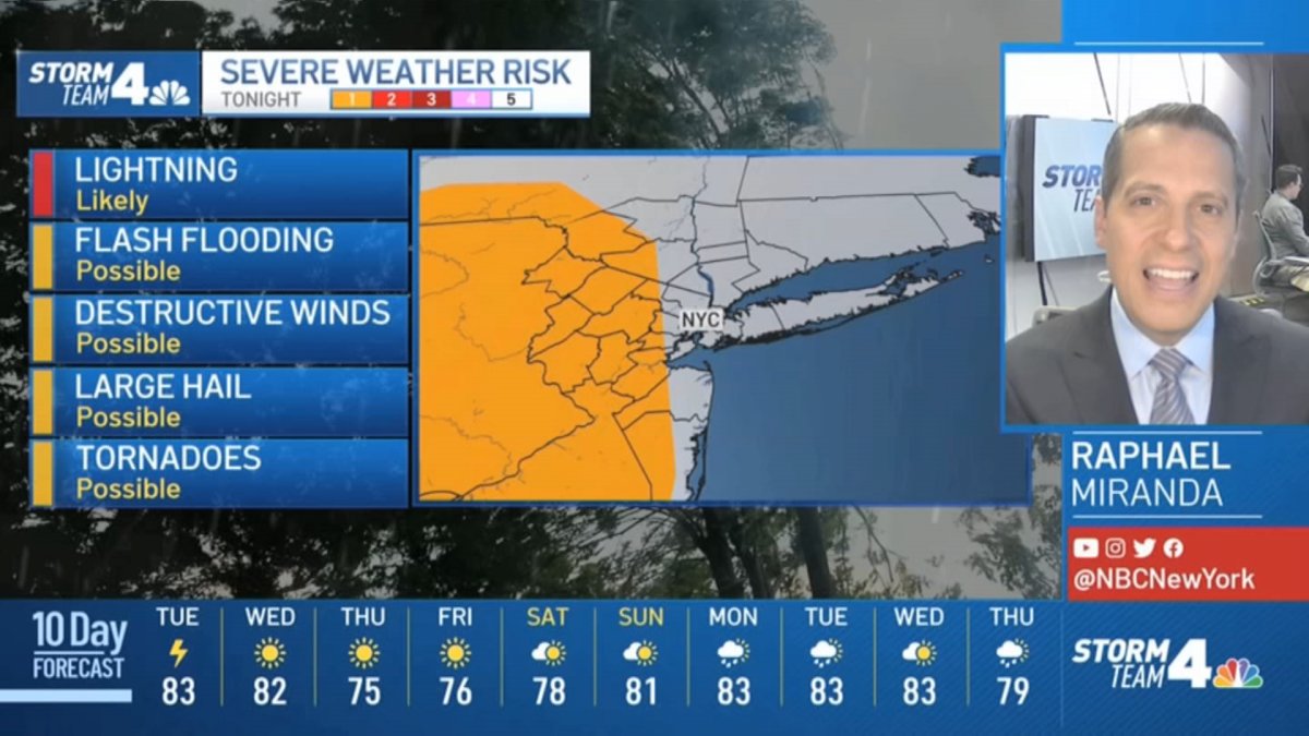 Latest Forecast From Storm Team 4 – NBC New York