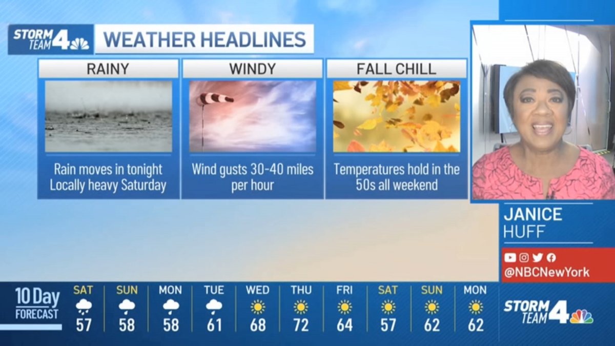 Latest Forecast From Storm Team 4 – NBC New York