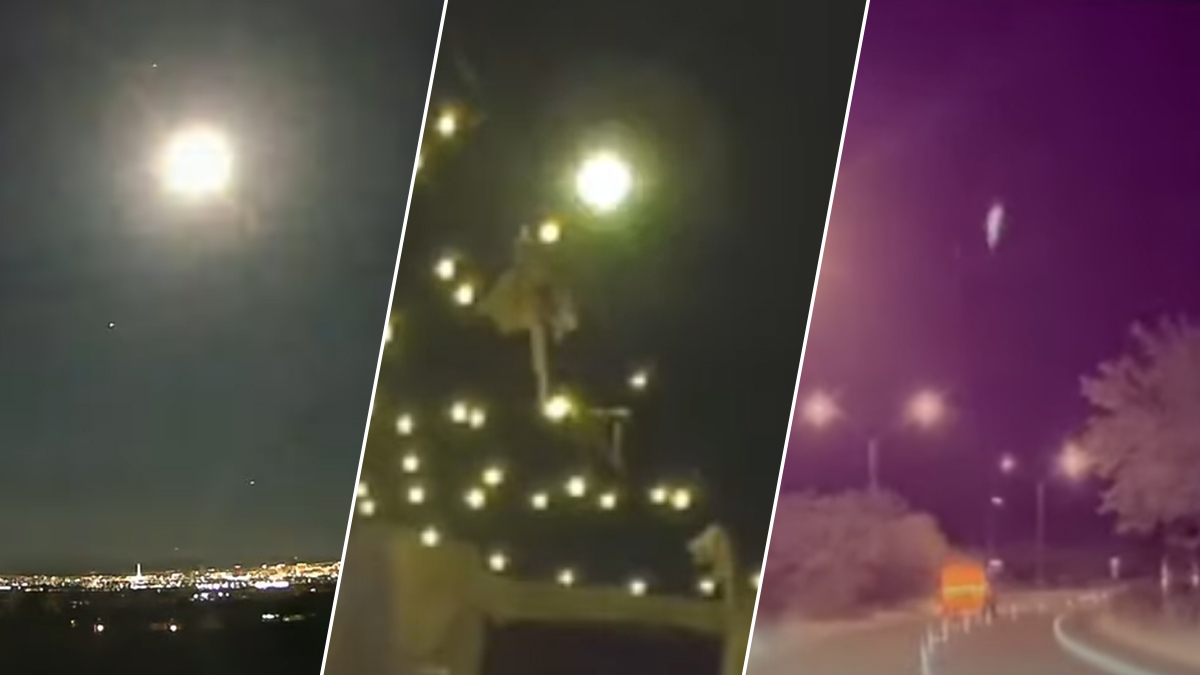 Videos Capture ‘Fireball’ Light Up Night Sky in US Southwest – NBC New York