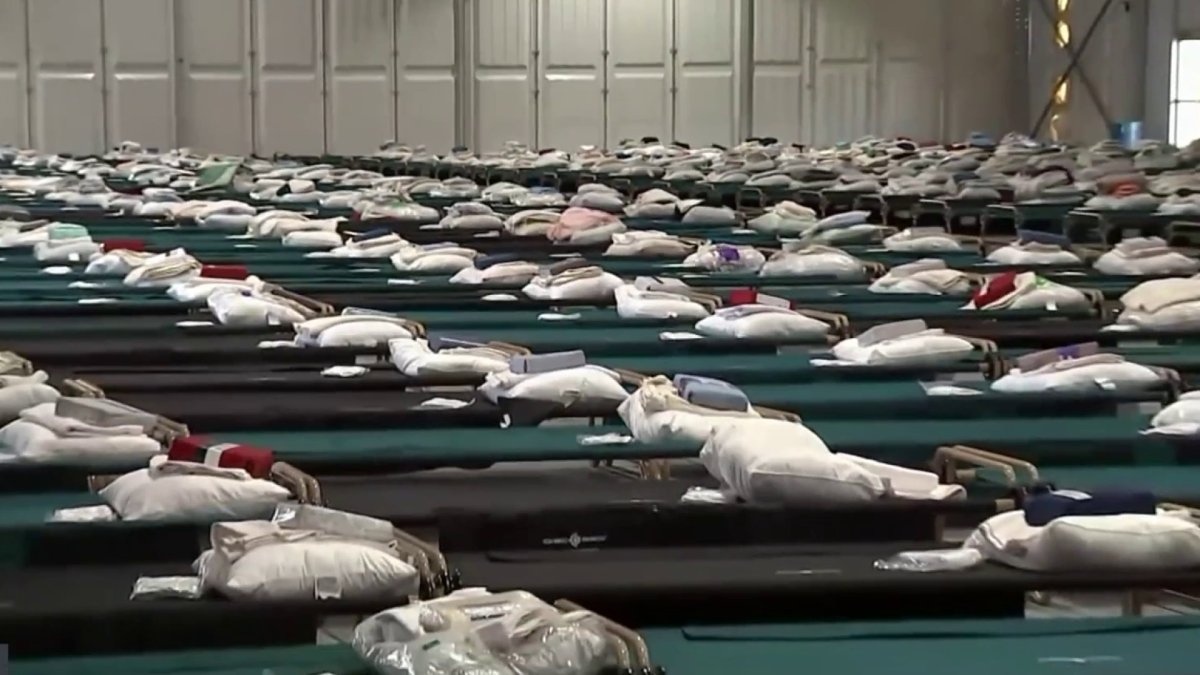 NYC’s Migrant Intake Center Waiting for Asylum Seekers – NBC New York