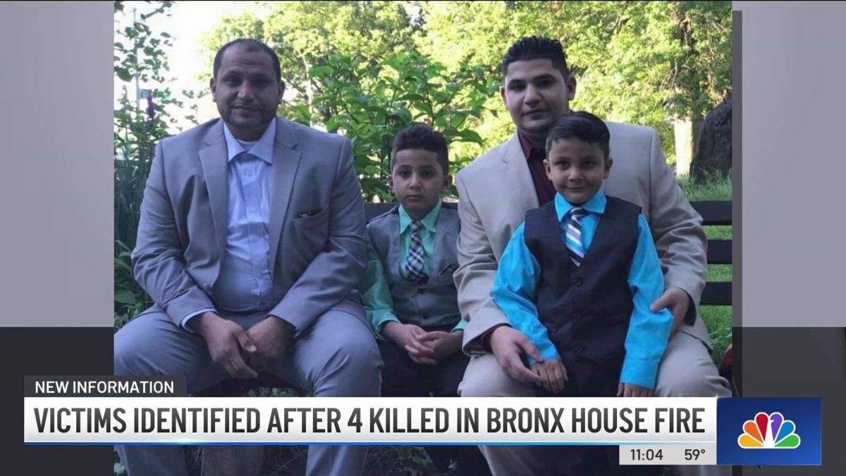 Family Members Killed in Bronx Fire Identified – NBC New York