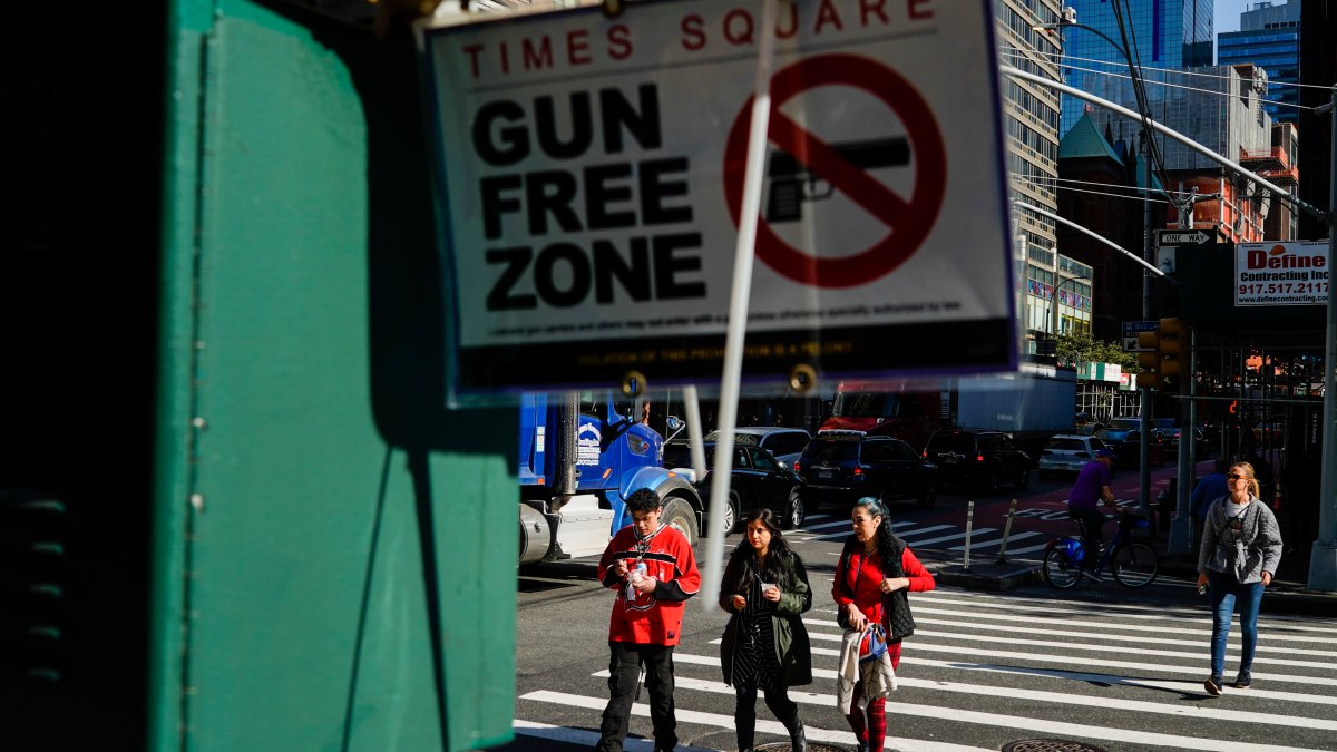 New York Gun Control: Part of New Law Remains on Hold – NBC New York