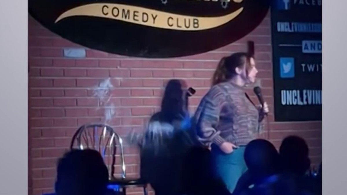 Ariel Elias: No Charges for Heckler Throwing Beer at Comedian – NBC New ...