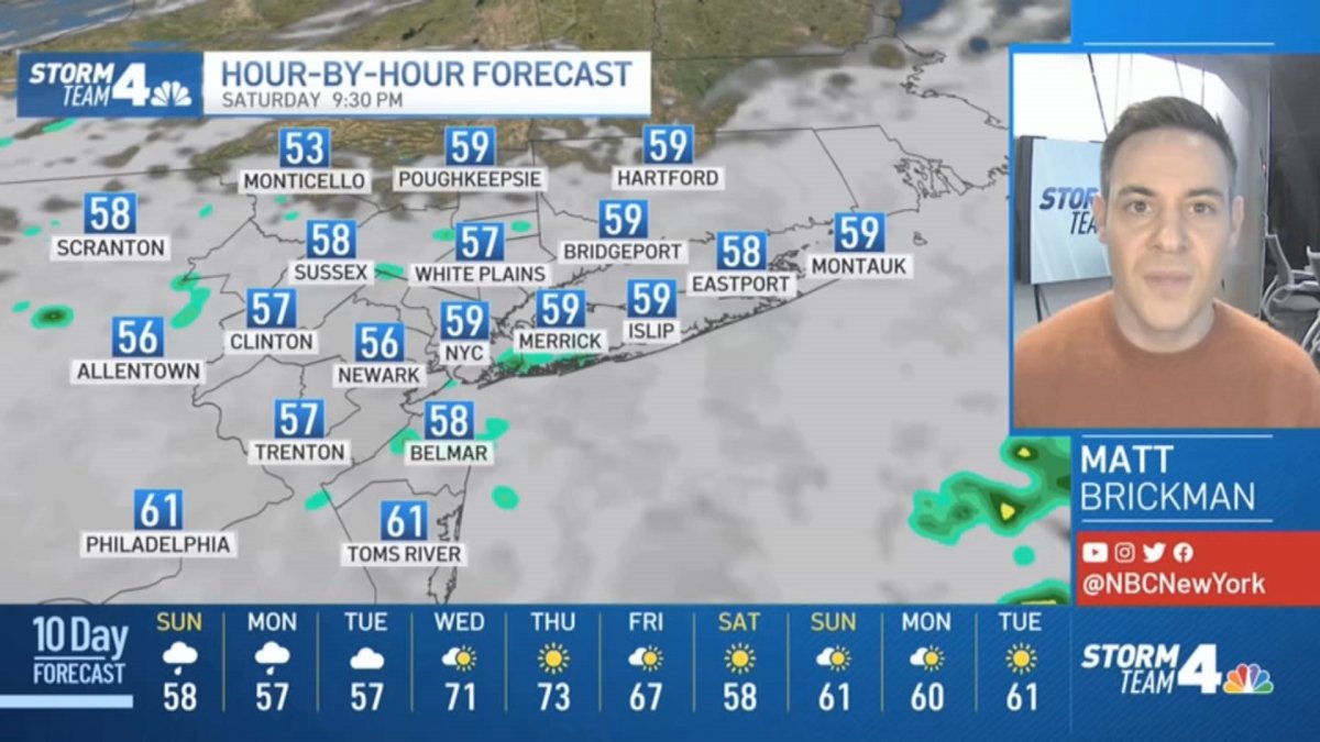 Latest Forecast From Storm Team 4 – NBC New York