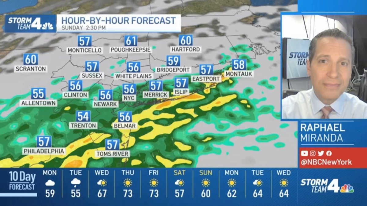 Latest Forecast From Storm Team 4 – NBC New York