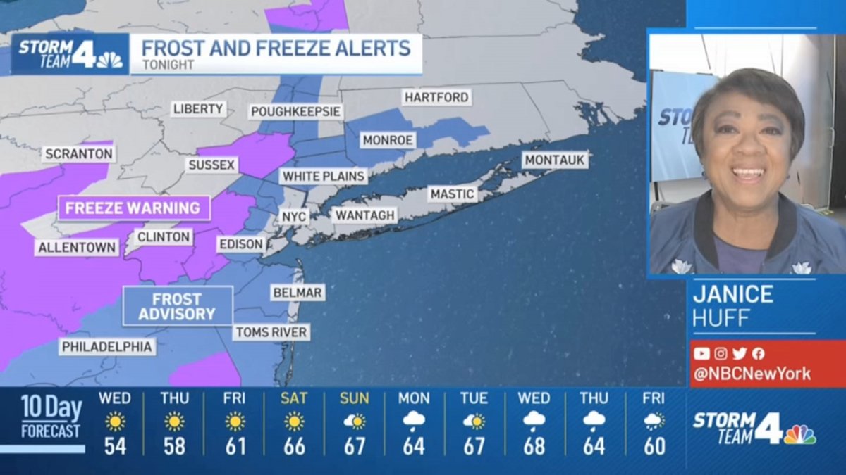 Latest Forecast From Storm Team 4 – NBC New York