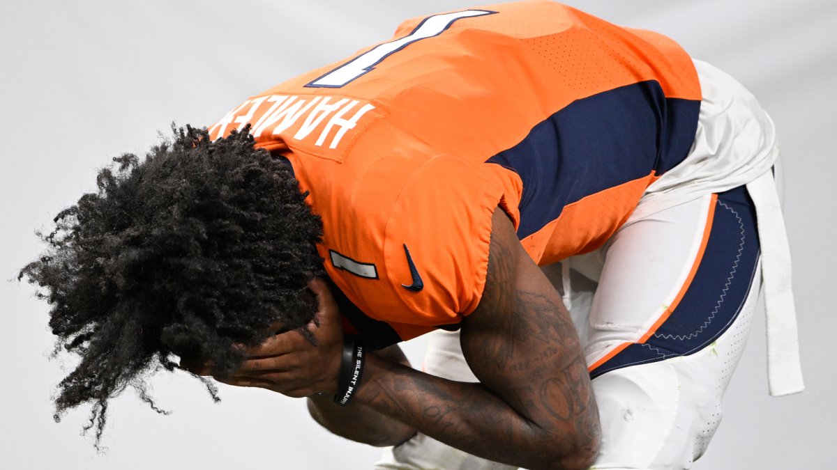WATCH: Broncos WR KJ Hamler Melts Down After Loss to Colts – NBC New York