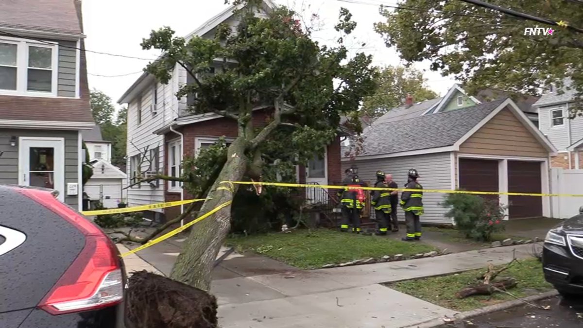 Large Tree Crashes Down Onto Queens Home – NBC New York